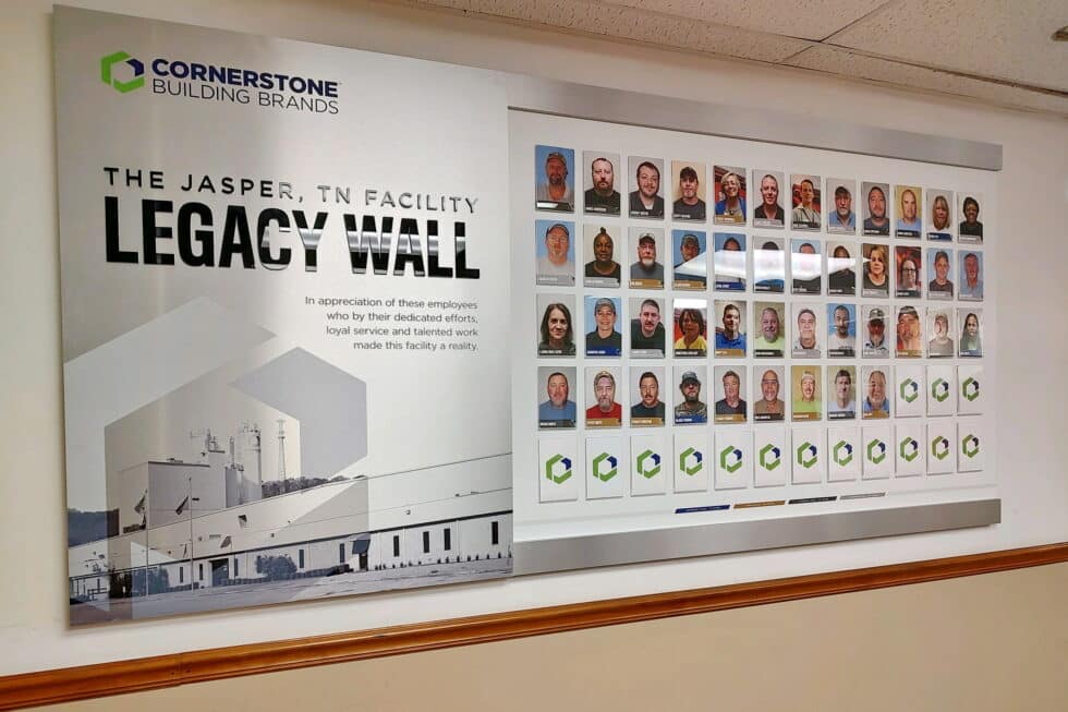 Project of the Month: Cornerstone Building Brands | Adler Display