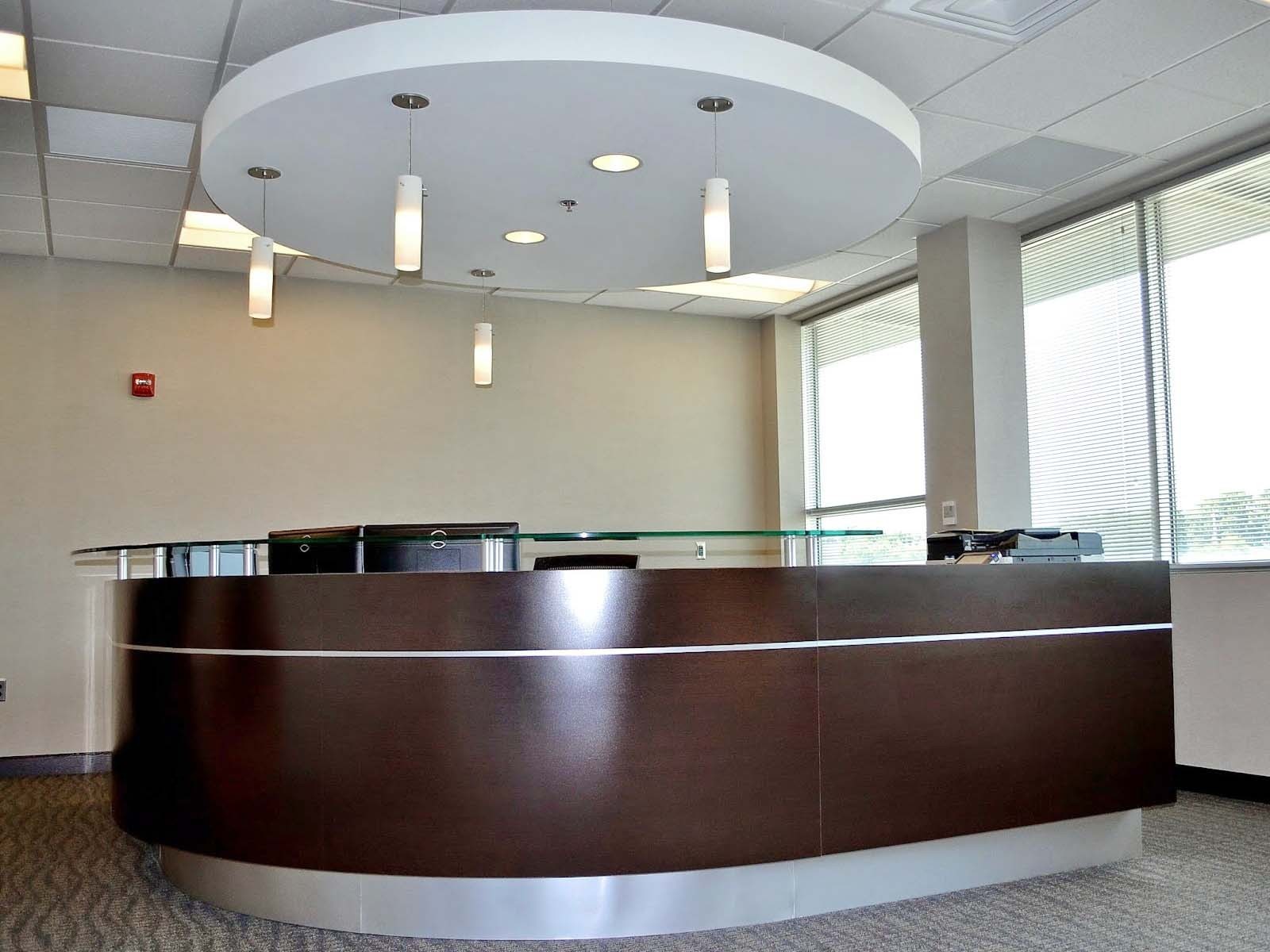 Custom Branded Reception Desk Displays | Adler Display