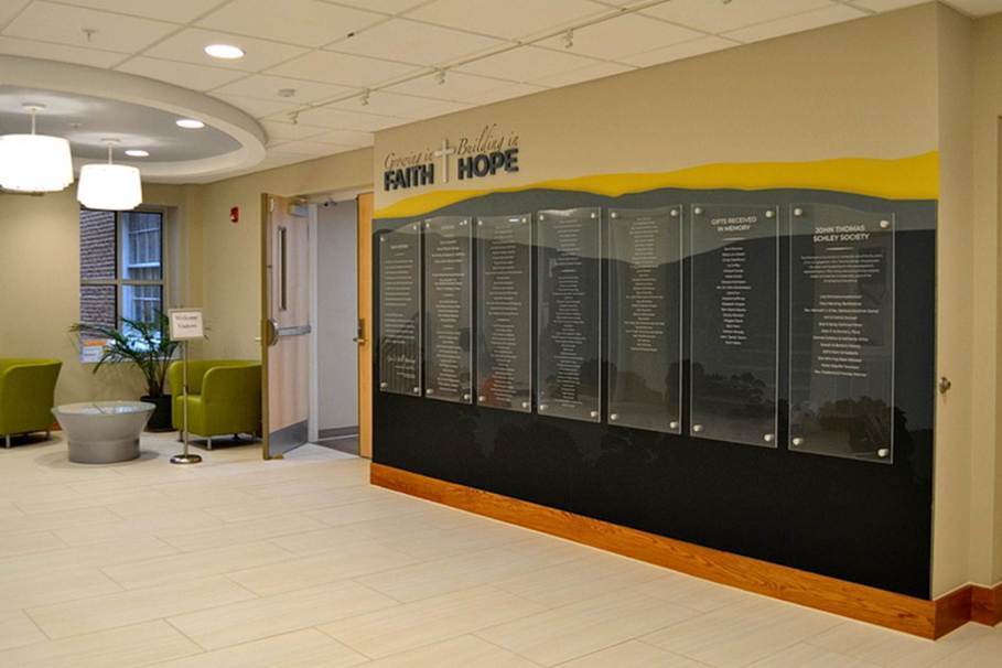 Donor Recognition Displays, Custom | Adler Display in Maryland