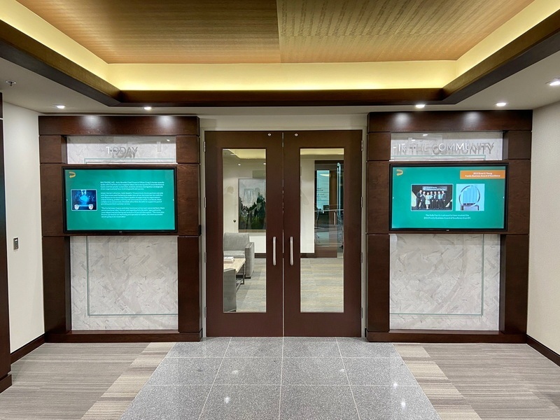 Lobby and Corporate Interior Displays | Adler Display in Maryland