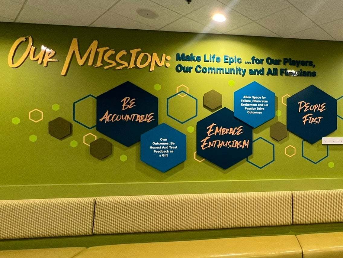 Mission & Vision Displays Come to Life with Adler Display