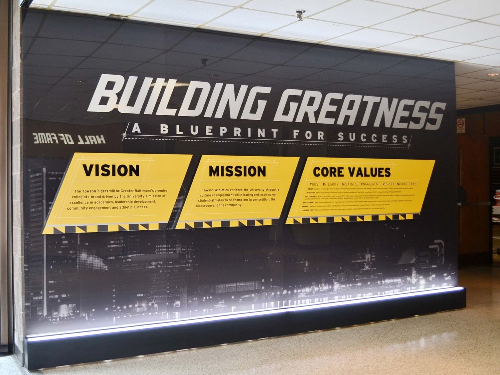 Mission & Vision Displays Come to Life with Adler Display