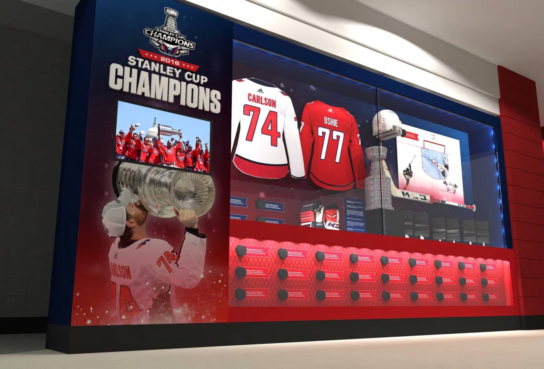 Wall of Fame Displays, Custom | Adler Display in Maryland