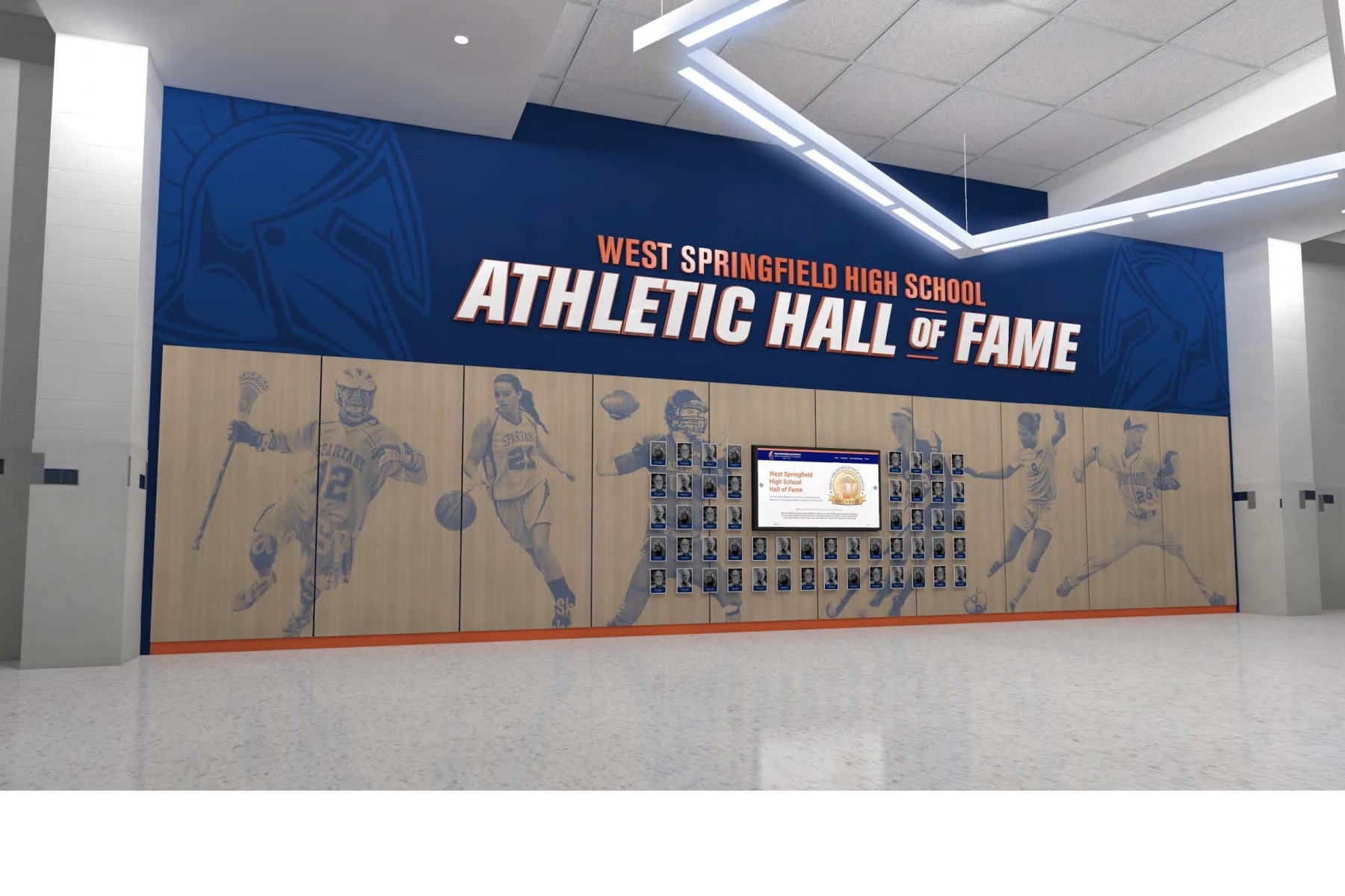 Wall of Fame Displays, Custom | Adler Display in Maryland