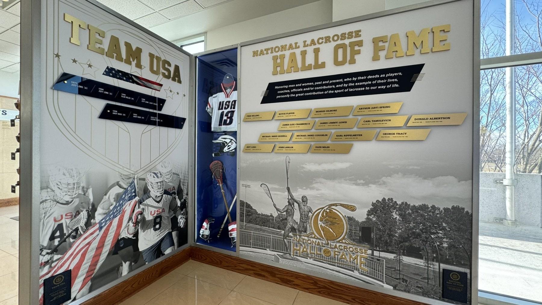Wall of Fame Displays, Custom | Adler Display in Maryland