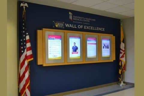 Employee Recognition Wall Displays for Inspiration | Adler Display