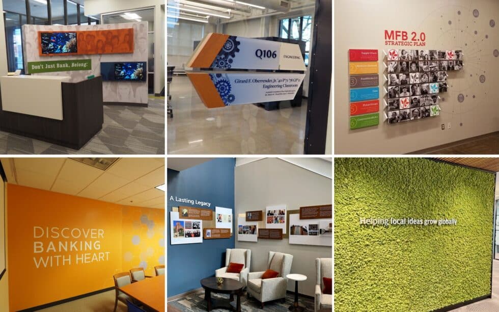 Transform Your Workspace: 6 Clever Office Signage Trends