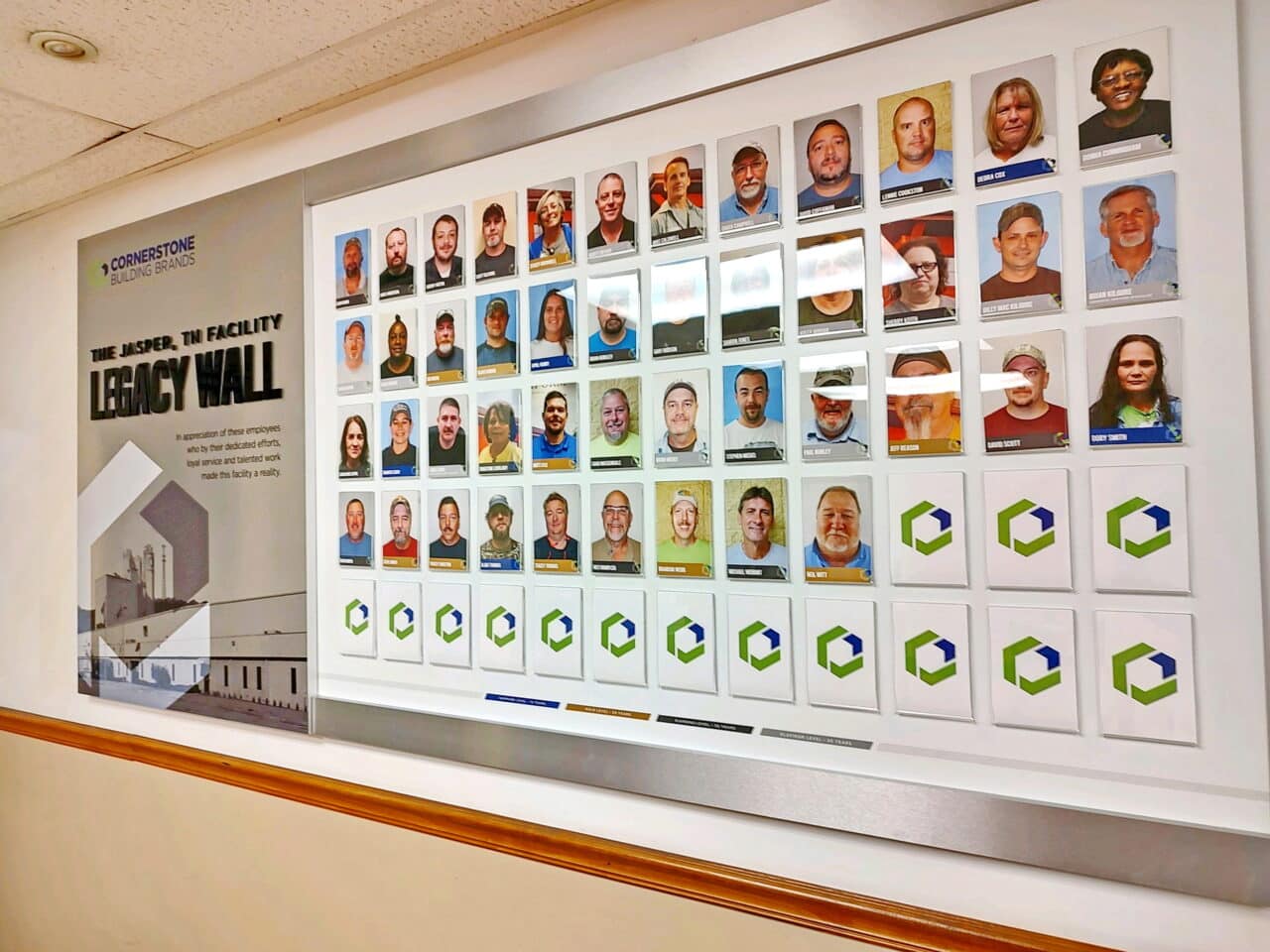 Project of the Month: Cornerstone Building Brands | Adler Display