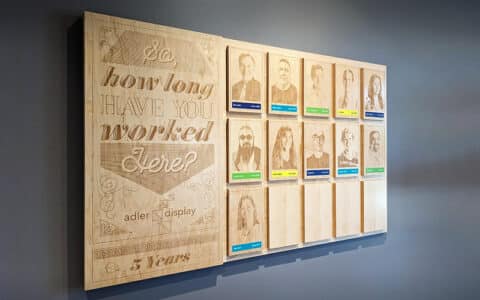 Employee Recognition Ideas: Celebrate Employee | Adler Display