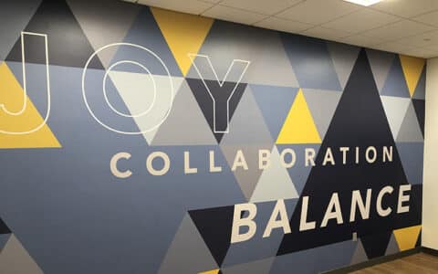How Lobby Murals Transform Any Entry Area | Adler Display