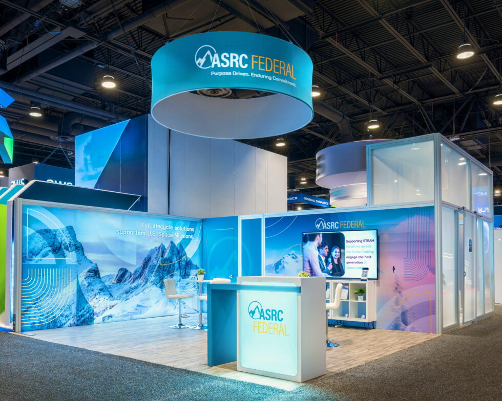 Project of the Month: ASRC Federal Trade Show | Adler Display
